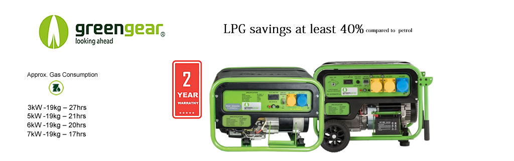 LPG Generator For Mobile Catering Eco-Friendly - High Fuel Savings