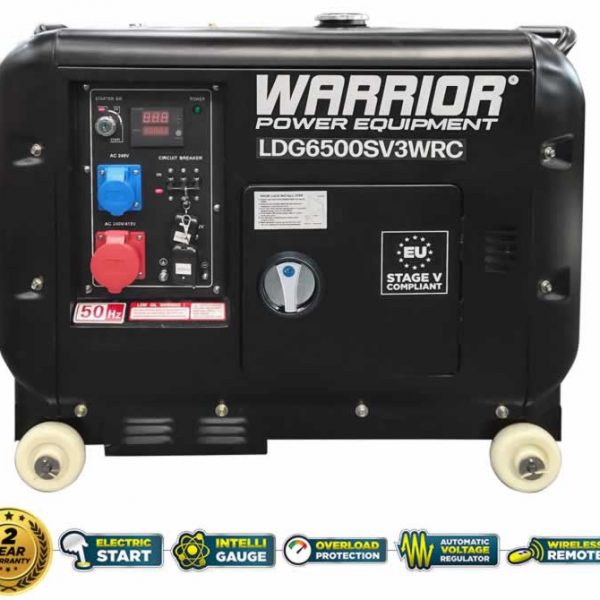 15 kVa Diesel Generator 3 Phase Warrior LDG15S3-UK